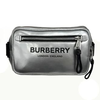 Burberry Pre-owned Canvas crossbody-taschen - - Pre-owned - Damen - Grau - ONE SIZE