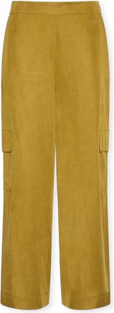 Elena Miro Femme, Pantalons, Brun, Taille: 44 FR Pantalon cargo fluide en lyocell m&eacute;lang&eacute;