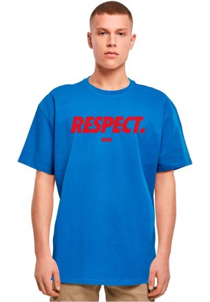 Mister Tee Herren Footballs Coming Home Respect Oversize Tee Cobalt Blue, XXL