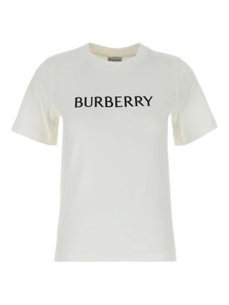 Burberry logo-print T-shirt - Blanc