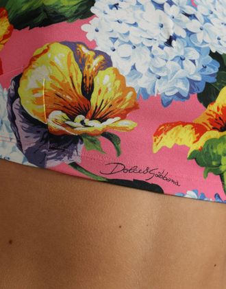 Dolce & Gabbana Floral-Print Viscose Blouse - Multicolor