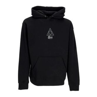 HUF Gundam Triple Triangle Schwarzer Hoodie - - Sweatshirts & Hoodies - Herren - Schwarzk - S