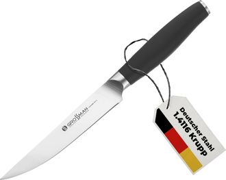 Greta Magnusson-Grossman 750VN - Verbena | Obst- & Gem&uuml;semesser 24,0 cm | Ultrascharfer K&uuml;chenmesser | Deutschem Edelstahl Klinge 12,5 cm | mit Ergonomischen Griff 11,5 cm (85
