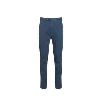 PT01 Pantalon slim &agrave; plis en coton