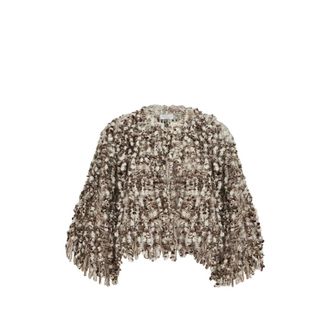 Brunello Cucinelli Mohair-Blend Knit Cardigan - Brown