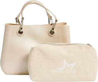 Marc Ellis Femme, Sacs, Beige, Taille: ONE Size Sac &agrave; main Flat Kira