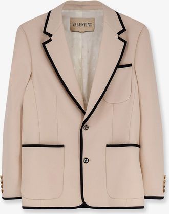 Valentino Single-breasted virgin wool blazer - VALENTINO - gender_Man