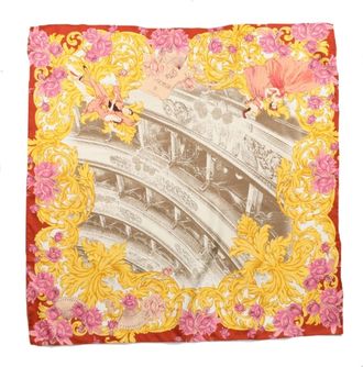 Dolce & Gabbana Baroque Silk-Printed Scarf - Multicolor
