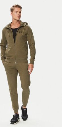 Emporio Armani Jogginganzug 8NPV63 PJVRZ U7014 Gr&uuml;n Regular Fit