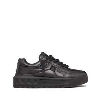 Valentino Garavani Roman Stud Sneaker - - Shoes - Herren - Schwarzk - 41 EU