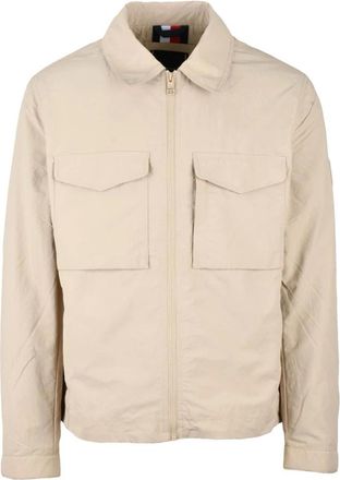 Tommy Hilfiger Homme, Vestes, Beige, Taille: L Giubbottino leggero