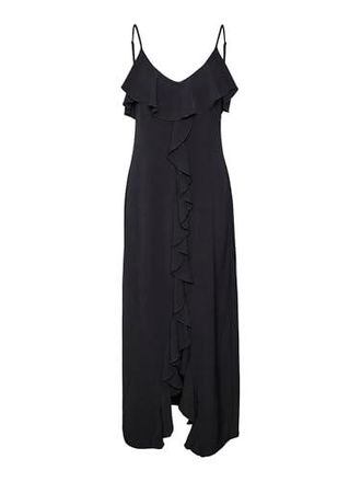 Vero Moda Robe longue VMALVA pour femme, Noir, S