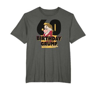 Disney Princesses Snow White Grumpy Sixtieth Birthday Grump T-Shirt