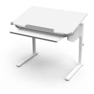 Vicco Bureau pour enfants Arc, Blanc, 108 x 68 cm r&eacute;glable en hauteur Vicco