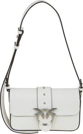 Pinko Pinko, Femme, Sacs, Blanc, Taille: ONE Size Love One Mini Slouchy