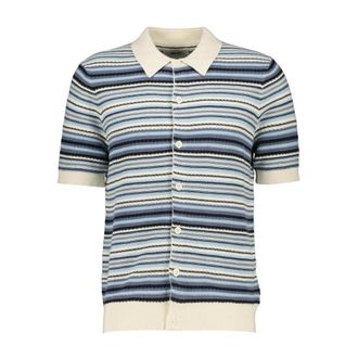 Nn.07 Nolan Polo Cardigan - - Knitwear - Herren - Mehrfarbig - XL