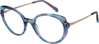 Pucci Femme, Accessoires, Bleu, Taille: ONE Size Montures Optiques Bleues pour Femmes