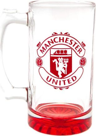 Manchester United F.C. Stein Glas Bierkrug Wappen Wein Bier Geschenk Geburtstag Geschenk