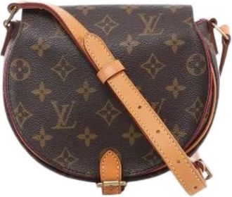 Louis Vuitton Sac bandouli&egrave;re Tambourin Monogram pr&eacute;-poss&eacute;d&eacute; - Femme - Pre-owned - Brun - Taille: ONE Size