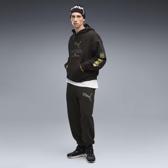 Puma Pantalon de surv&ecirc;tement en polaire PUMA Sport Relaxed Street Homme, V&ecirc;tements, Noir, XXL