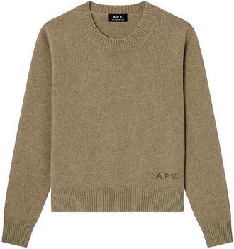 A.P.C. A. P.C. Rundhalspullover - Nude