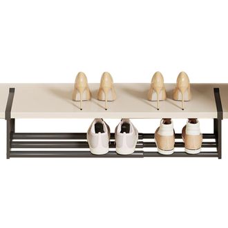 Generic Schrank Schuhaufbewahrung - Kleiderschrank Organizer | Verstellbare Unterst&uuml;tzung Erweiterbares Design | Zubeh&ouml;r Schlafzimmer Flur Eingang Ecke Garage