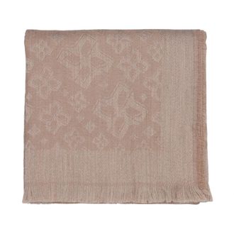 Tagliatore Homme, Accessoires, Beige, Taille: ONE Size Jacquard Wool Scarf