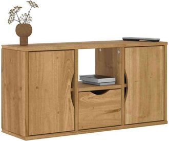 vidaXL Vidaxl - Meuble tv avec tiroir odda 79x24x40 cm bois massif pin