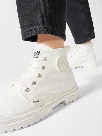 Palladium Schn&uuml;rstiefeletten Pampa Sp20 Hi Cvs 76838-116-M Wei&szlig;
