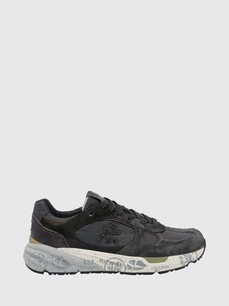 Premiata Zweifarbige Mase Sneaker aus Veloursleder und Canvas