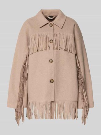 Gina Tricot Relaxed Fit Jacke mit Umlegekragen