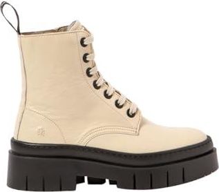 Art Company 1953 PATENT FLASH CREAM/AMBERES BEIG FEMME BOTTES, Beige, 40 EU