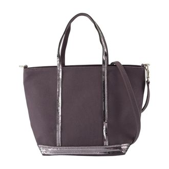 Vanessa Bruno Shopper & Totes - S Shopper Bag - Cotton - Grey - Gr. unisize - in Grau - f&uuml;r Damen