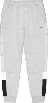 Champion Legacy Retro Sport (220335) -Soft Compact Poly Fleece Rib Cuff Pantalon de survêtement, Grau (Em021), XL Homme