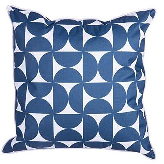 LOLAhome Terrassenkissen, Kobalt, Polyester, 45 x 45 cm