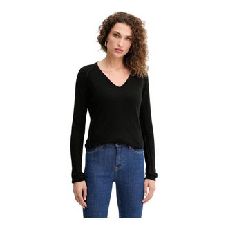 Silvian Heach Tricot col en V Diegorosa - Femme - Pulls - Noir - Taille: 44 FR