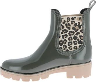 Les Tropeziennes LES TROPEZIENNES PAR M. BELARBI Femme Noura Chaussures Ville Bottines/Boots, Kaki-Leopard, 40 EU