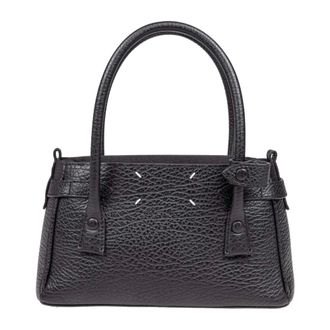 Maison Margiela Femme, Sacs, Noir, Taille: ONE Size Petit sac &agrave; main en cuir