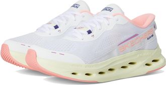 Skechers Damen Max Cushioning Glide Step Caledonia Hands Free Slip-ins Sneaker, weiß, 38 EU