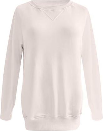 Generic Sweat &agrave; capuche ample pour femme - Hiver Automne - C&ocirc;tel&eacute; - Confortable - Manches longues - Haut doux Y2K - Sweatshirts personnalis&eacute;s l&eacute;gers 2025 Work