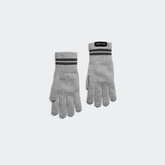 Canada Goose Barrier Handschuhe (Weiblich, Heather Grey, L/XL)