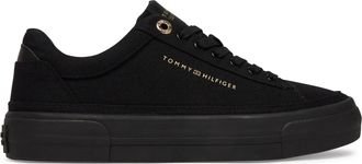 Tommy Hilfiger Sneakers Tommy Hilfiger Th Foxing Platform Canvas FW0FW09480 Schwarz