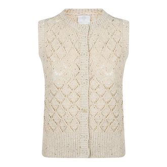 Eleventy Damen, Strickwaren, Beige, MGr&ouml;&szlig;e