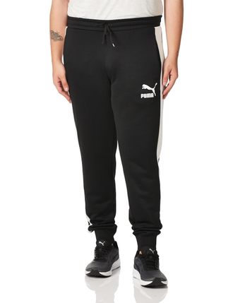 Puma Herren Iconic T7 (Erh&auml;ltlich Gr&ouml;&szlig;en) Trainingshose, Schwarz, XXL