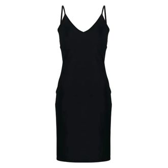 Jil Sander Femme, Robes, Noir, Taille: 40 FR &Eacute;l&eacute;gante Robe Noire pour Femmes