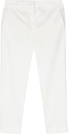 Max Mara Femme, Pantalons, Blanc, Taille: 36 FR Lince Pantalons