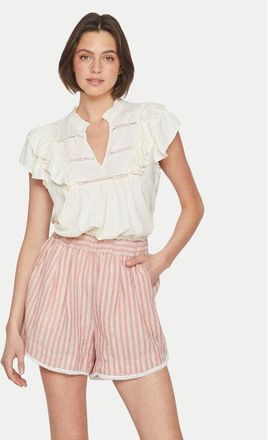 Vila Bluse Visia 14097358 Wei&szlig; Regular Fit