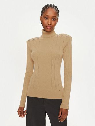 Gaudì Rollkragenpullover 421FD53021 Beige Regular Fit