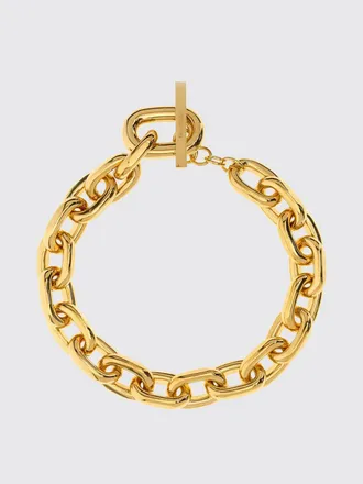 Paco Rabanne Collier ras-du-cou XL Link en m&eacute;tal finition dor&eacute;e
