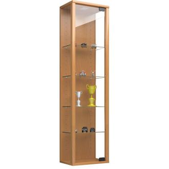ebuy24 Ebuy24 - Vitrine murale Stano h. 115 x l. 33 x p. 18 cm Enregistrer